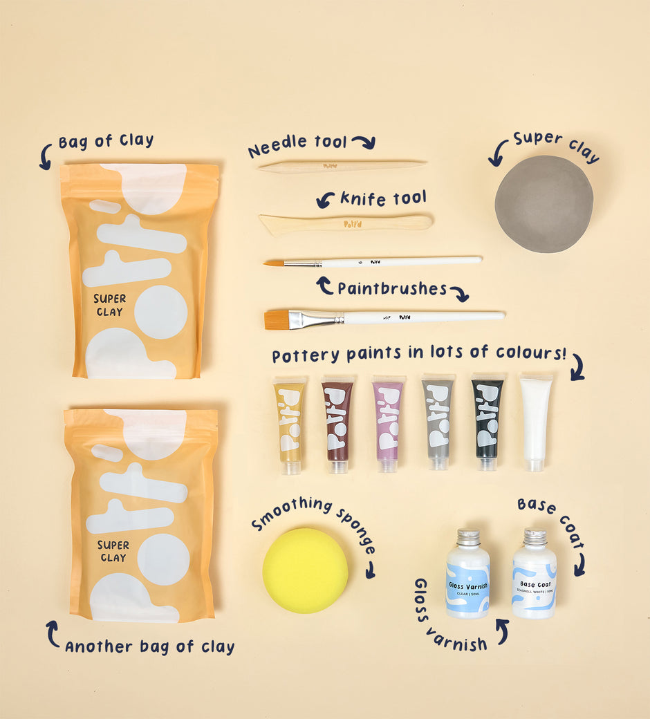 Home Pottery Kits for Beginners - Pott'd – Pott'd EU